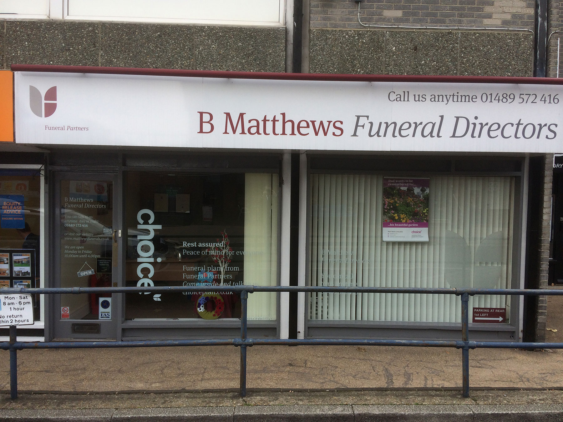 About Us - B Matthews Funeral Directors